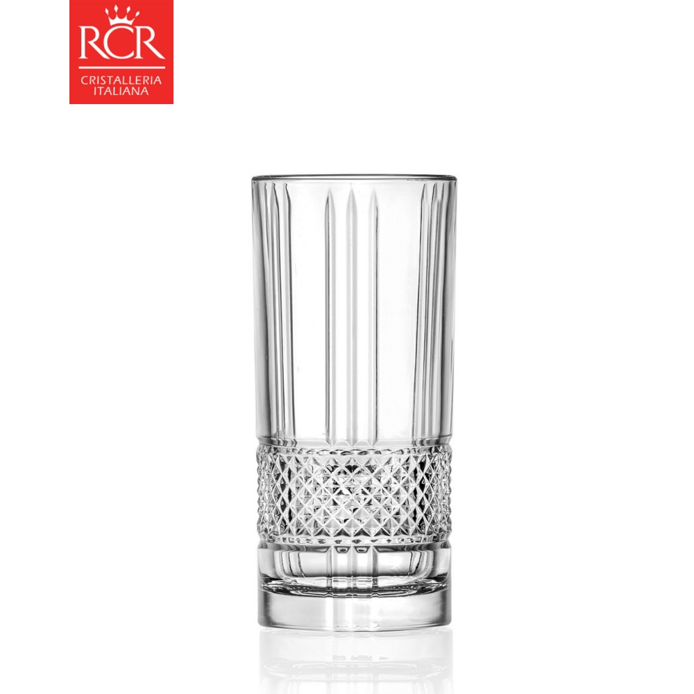 Ly Highball Thuỷ Tinh Pha Lê Không Chì Ý RCR Crystal Brillante 370 ml ...