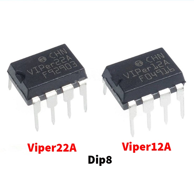 IC Nguồn Viper12A 12W, Viper22A 20W DIP8 - IC Nguồn Bếp Từ - Hàng Mới ...