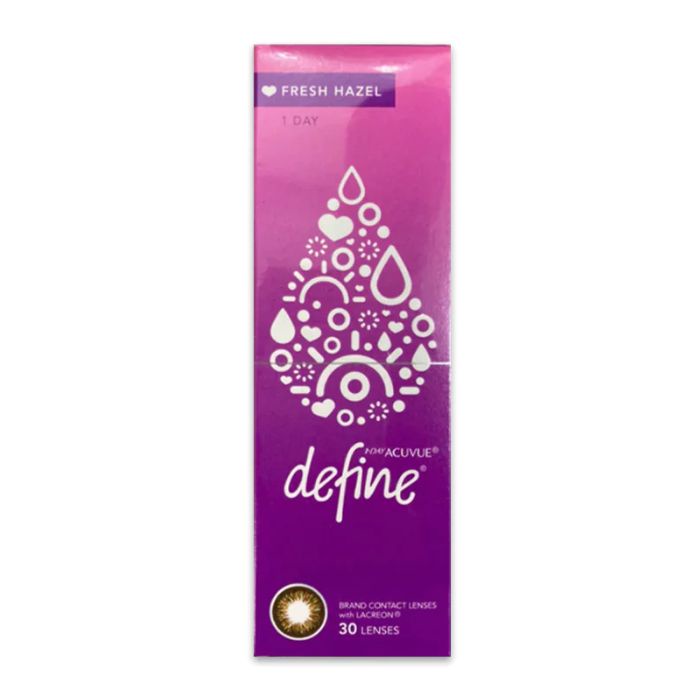 Kính áp Tròng 1-Day Acuvue Define Fresh Hazel 30 Pack | Shopee Việt Nam