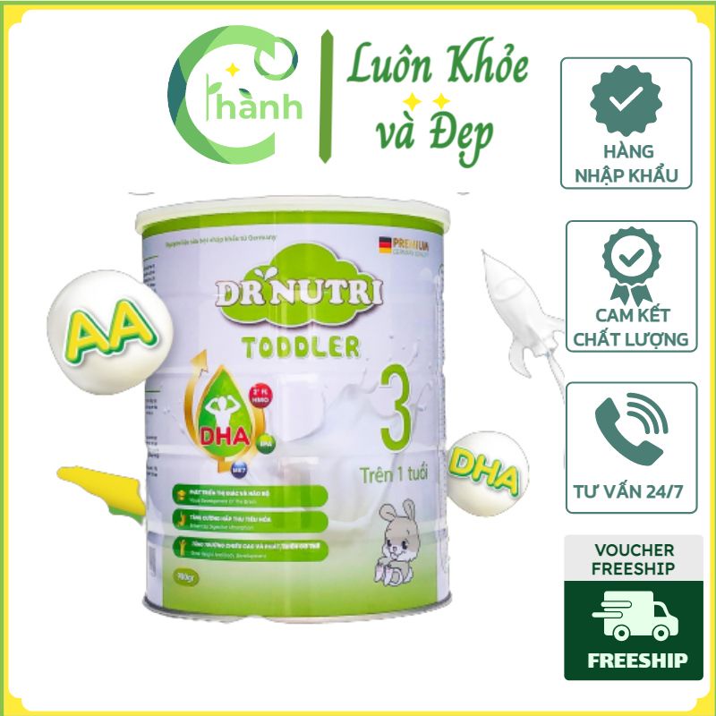 dr nutri toddler sữa tăng chiều cao và phát triển trí não toàn diện cho trẻ bổ sung MK7 Vitamin ...