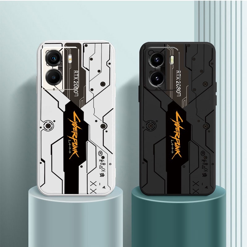 Ốp điện thoại silicon Cyberpunk Vivo Y16 Y02s V2214 Y15S Y15A Y32T Y01A ...