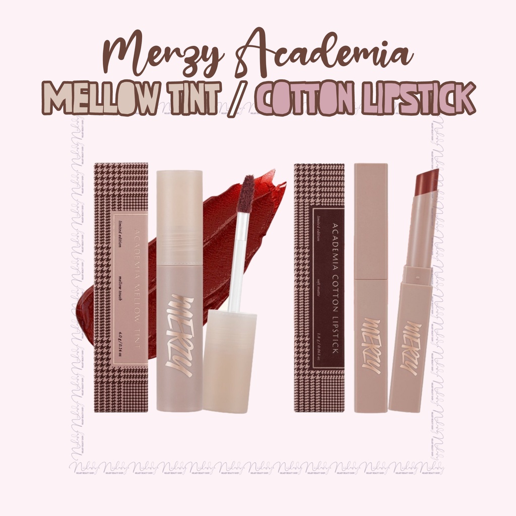 Son Merzy Academia Mellow Tint, Son Merzy Academia Cotton Lipstick ...