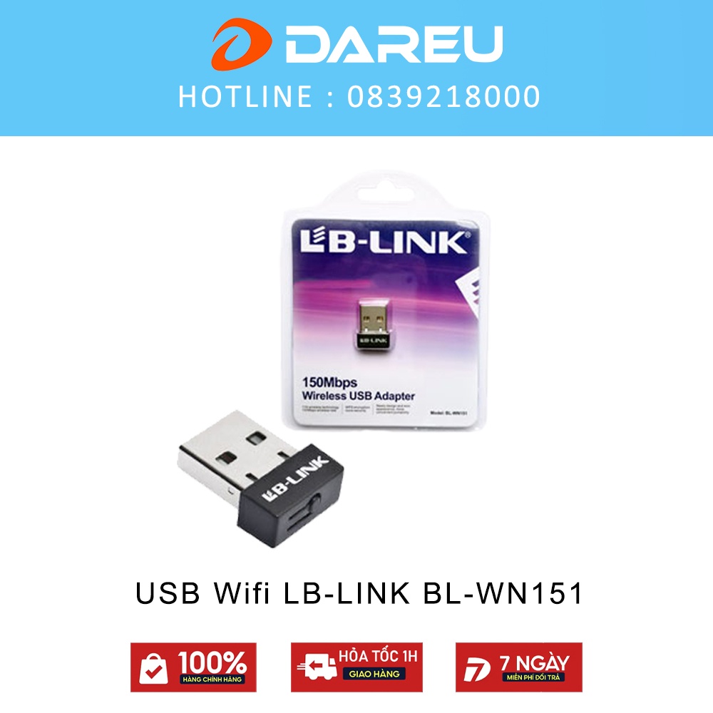 USB Wifi LB-LINK BL-WN151 - Chính hãng - Bảo hành 2 năm | Shopee Việt Nam