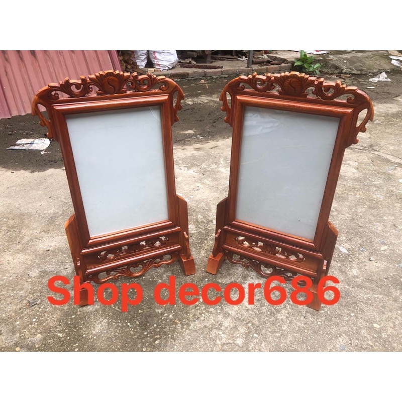 ( FREE SHIP )KHUNG ẢNH THỜ (gỗ hương 100%) bền đẹp | Shopee Việt Nam