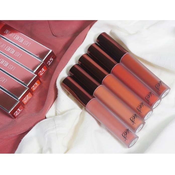 Son Kem Bbia Last Velvet Lip Tint Version 5 Crytal Series 5g | Shopee ...