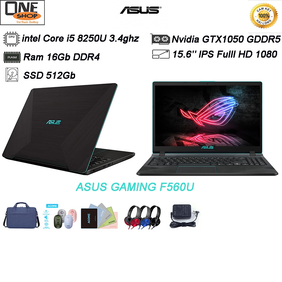 [Cấu Hình Khủng - Giá Rẻ] Laptop Asus Gaming F560U Core i5 8250/ Ram ...