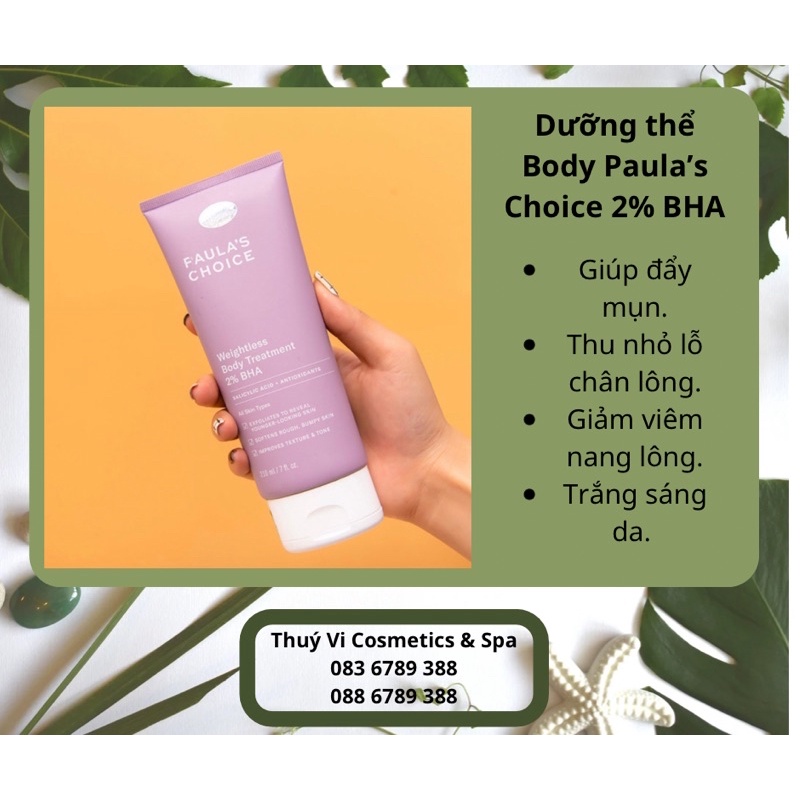 KEM DƯỠNG BODY PAULA’S CHOICE AHA/BHA 210ml | Shopee Việt Nam