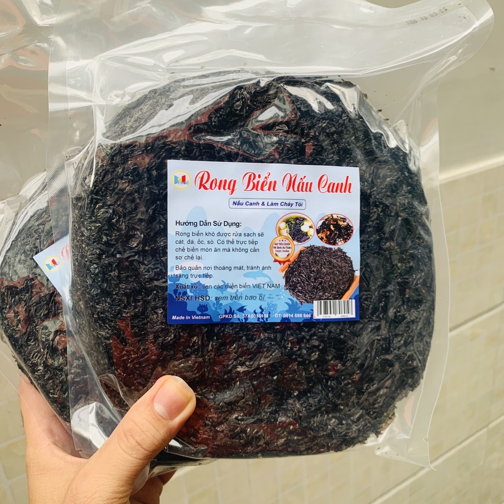 [ Gói 100Gram ] Rong biển khô nấu canh ( Hút Chân Không ) | Shopee Việt Nam