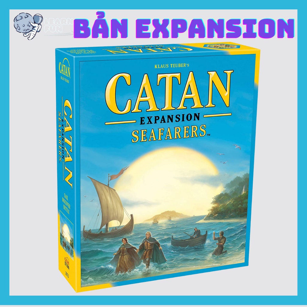 [Bản Cao Cấp] Bộ Trò Chơi Boardgame CATAN Bản Mở Rộng Expansion ...