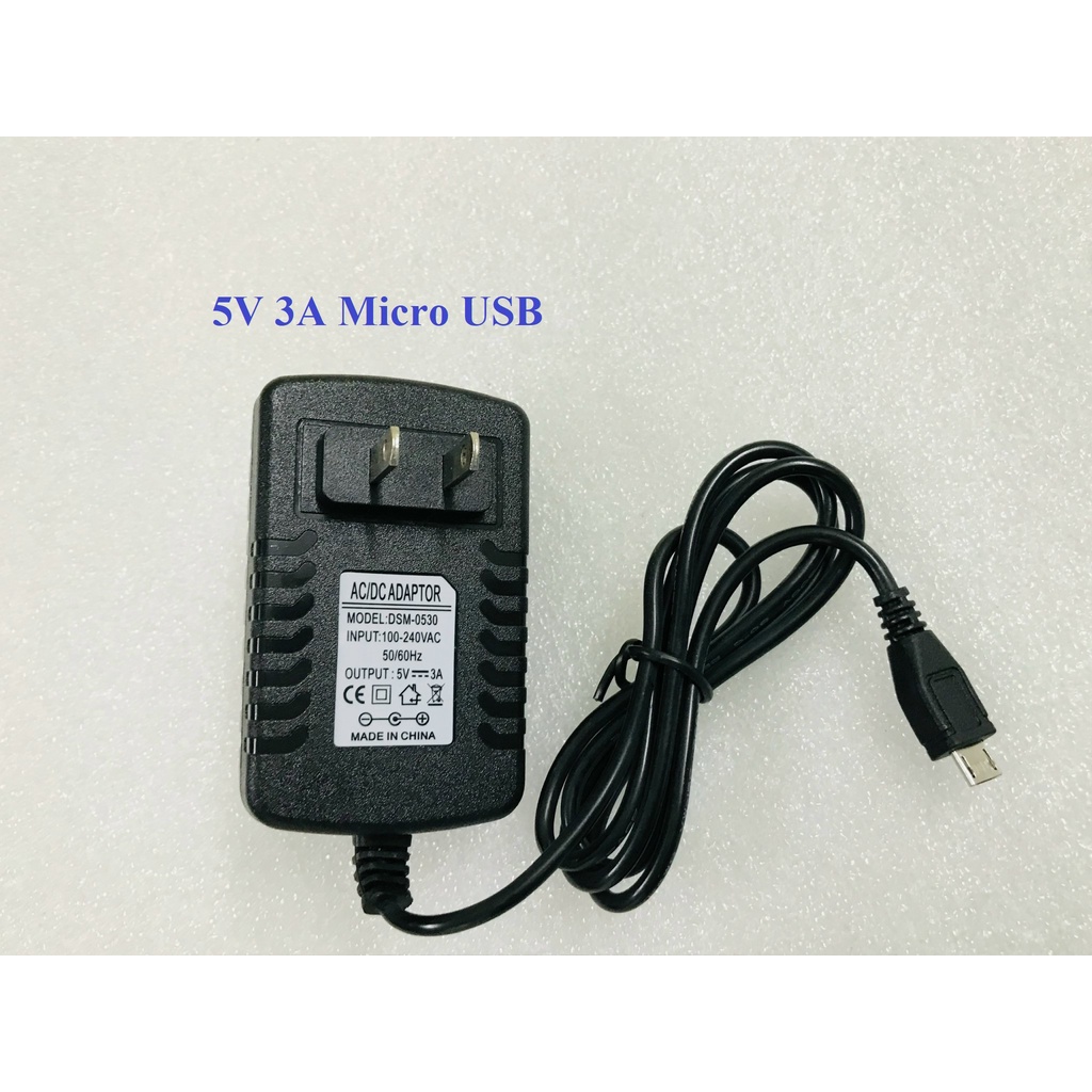 Nguồn cho máy tính nhúng, Raspberry, máy tính mini, Orang PI 5V 3A cổng ...
