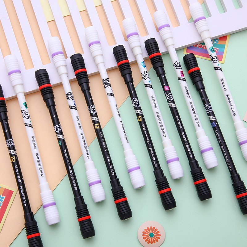 Bút Quay Ngón Tay 12 cung hoàng đạo không đèn Tiện Lợi Cho Văn Phòng ...