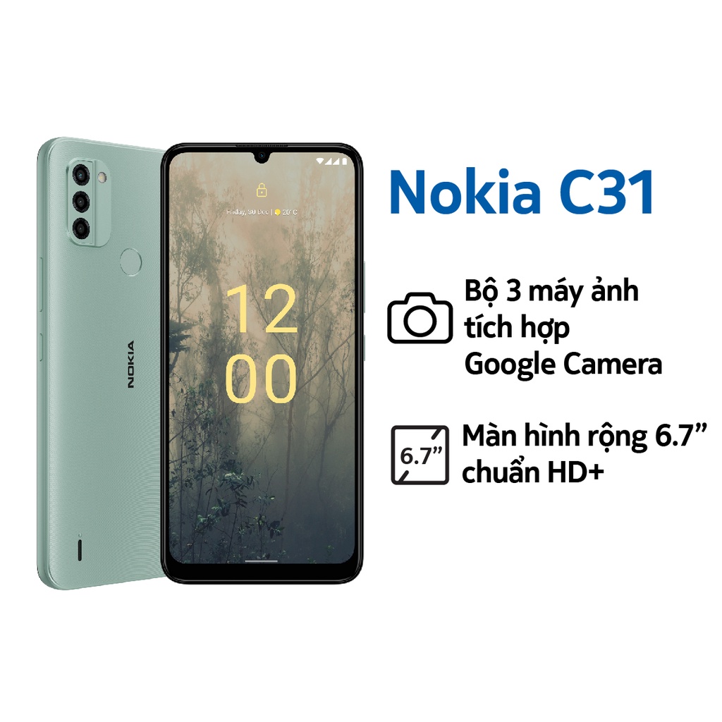 Điện thoại di động Nokia C31 (4GB/128G) - Hàng Chính Hãng | Shopee Việt Nam