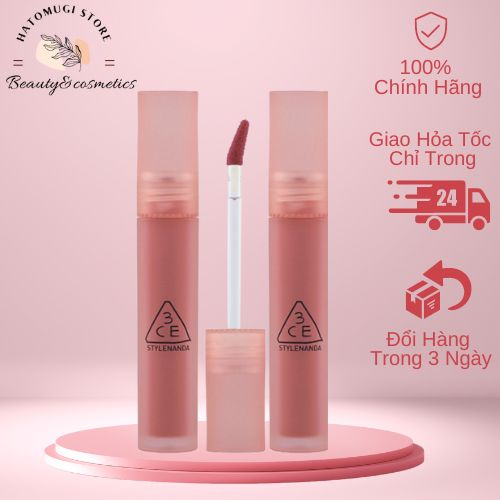 Son 3ce / Son Tint 3CE Blur Water Tint / Son kem lỳ mềm mịn lâu trôi ...