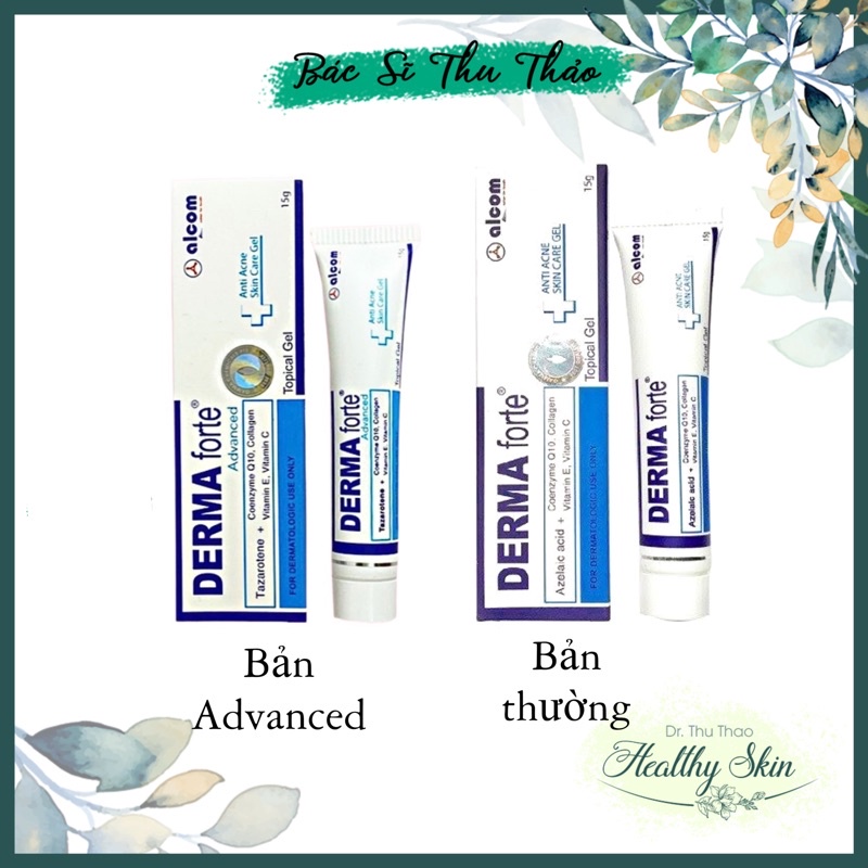 DERMA FORTE 15g- GIẢM MỤN, GIẢM THÂM | Shopee Việt Nam