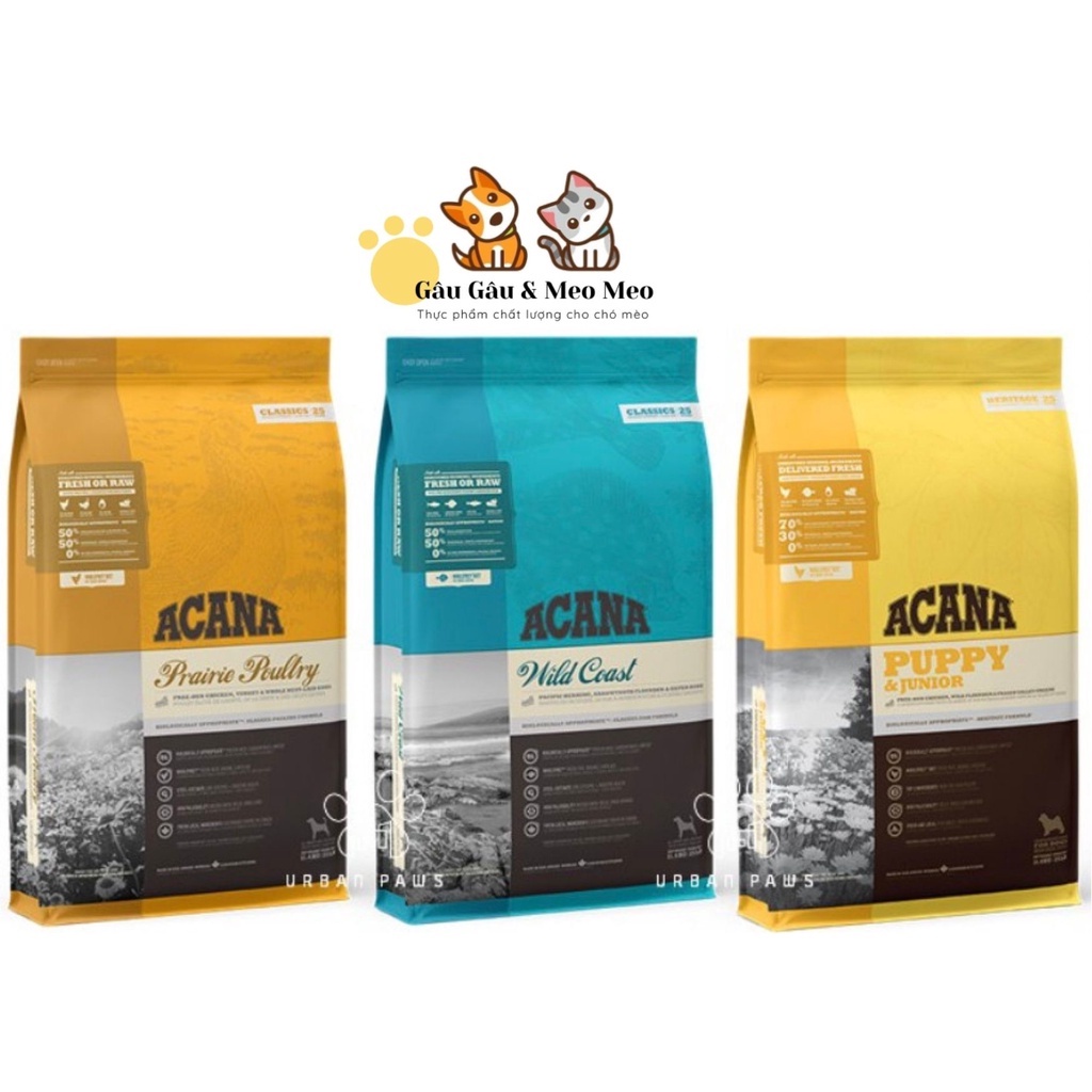 ACANA DOG (bao nguyên seal) - HẠT CAO CẤP CHO CHÓ Bao 340g | Shopee Việt Nam
