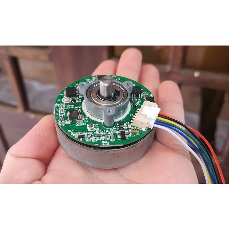 Motor BLDC 5-24V 100W, tốc độ 710-3800v/ph, trục 8mm, có chân đảo chiều ...