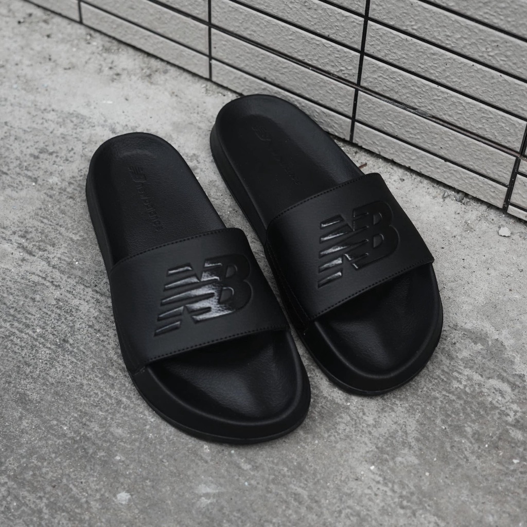 Dép new balance quai ngang unisex họa tiết NB B1 nhiều màu cao 2cm đế Eva nhẹ, êm chân – Hỗ trợ ...