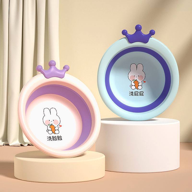 Thau Gấp Gọn, Chậu Xếp Gọn Silicon Du lịch, Thau Rửa Mặt Sinh Viên, Em ...