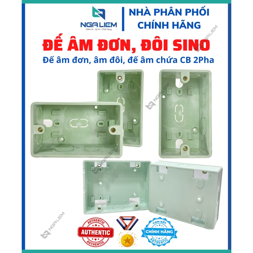 Đế Âm Đơn (S2157), Đế Âm Đôi (S2157/D) SINO VANLOCK | Shopee Việt Nam