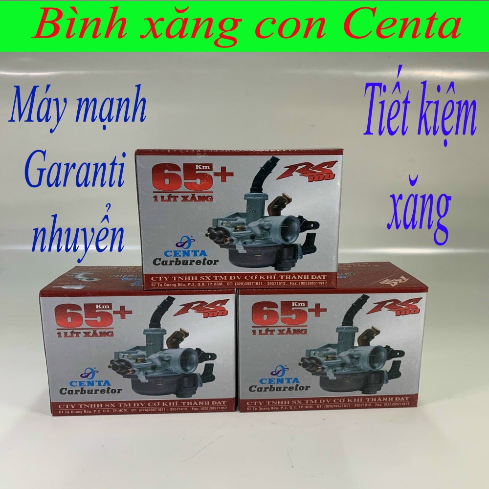 Bình xăng con Centa tiết kiệm xăng dành cho xe Wave RS 100 | Shopee ...
