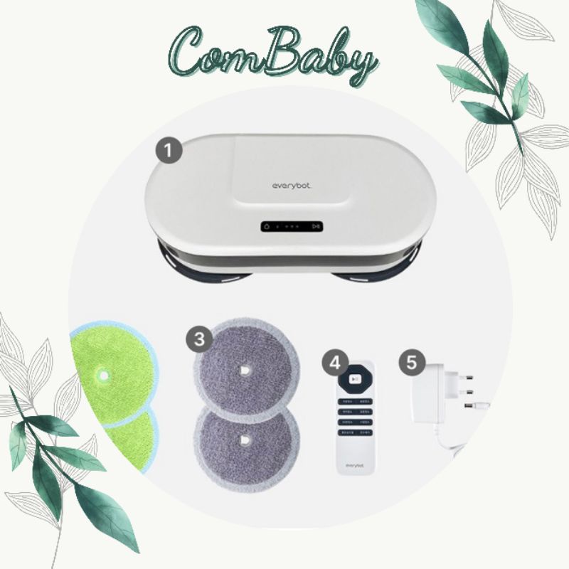 Robot lau nhà Everybot Edge bản 2023 nội địa Hàn Quốc | Shopee Việt Nam