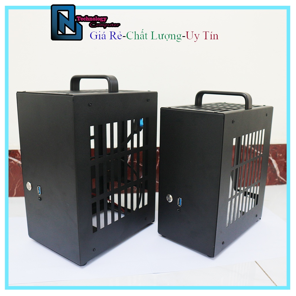 Vỏ Case D19 Sơn Tĩnh Điện Màu Đen Dành Cho Main Mini ITX PSU 1U SF ...