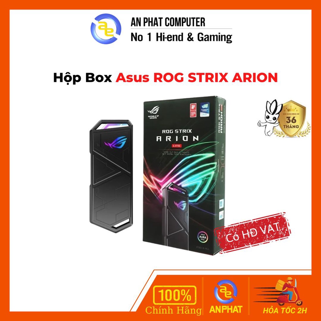 Hộp (Box SSD) Asus ROG STRIX ARION ESD-S1CL bản lite Chính hãng - BH 1 ...