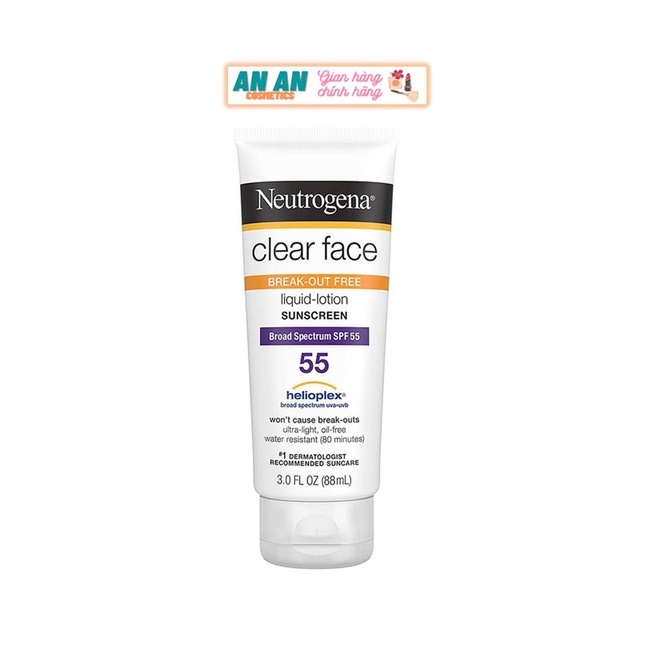 [Chính hãng] Kem chống nắng dưỡng da Neutrogena Clear Face Break-Out ...