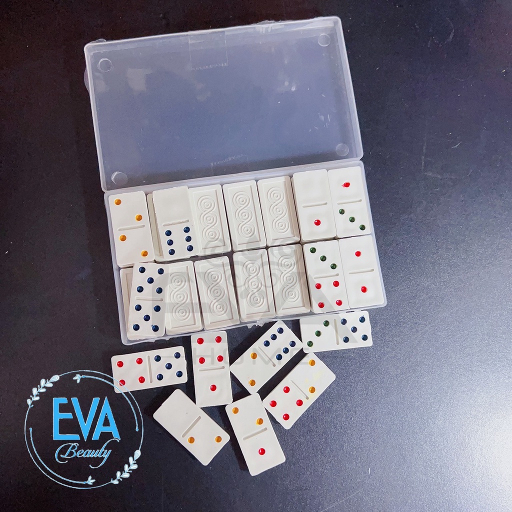 Bộ Trò Chơi Cờ Domino Nhựa Ngà Giải Trí Kèm Hộp Đựng Tiện Lợi | Shopee Việt Nam