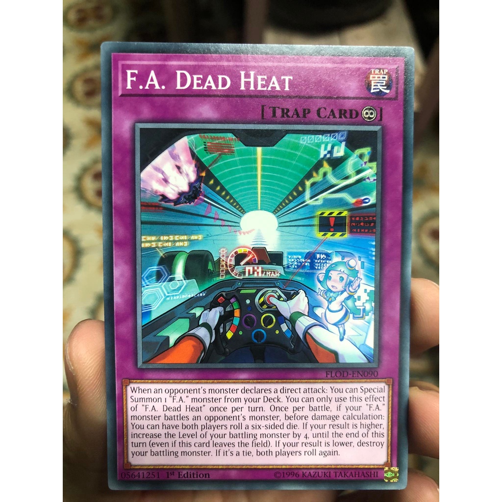 [ 01122024 ]Thẻ bài Yugioh TCG chính hãng "F.A. Dead Heat" (FLOD-EN090) | Shopee Việt Nam