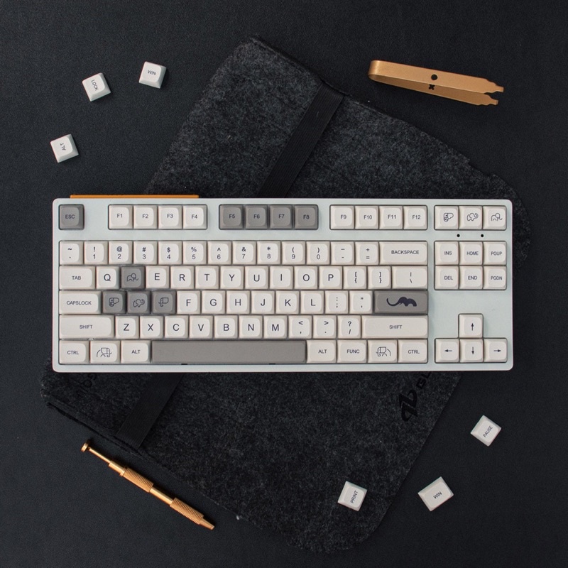 Keycap XDA IVORY xda Profile chất liệu PBT dyesub dùng trên nhiều ...