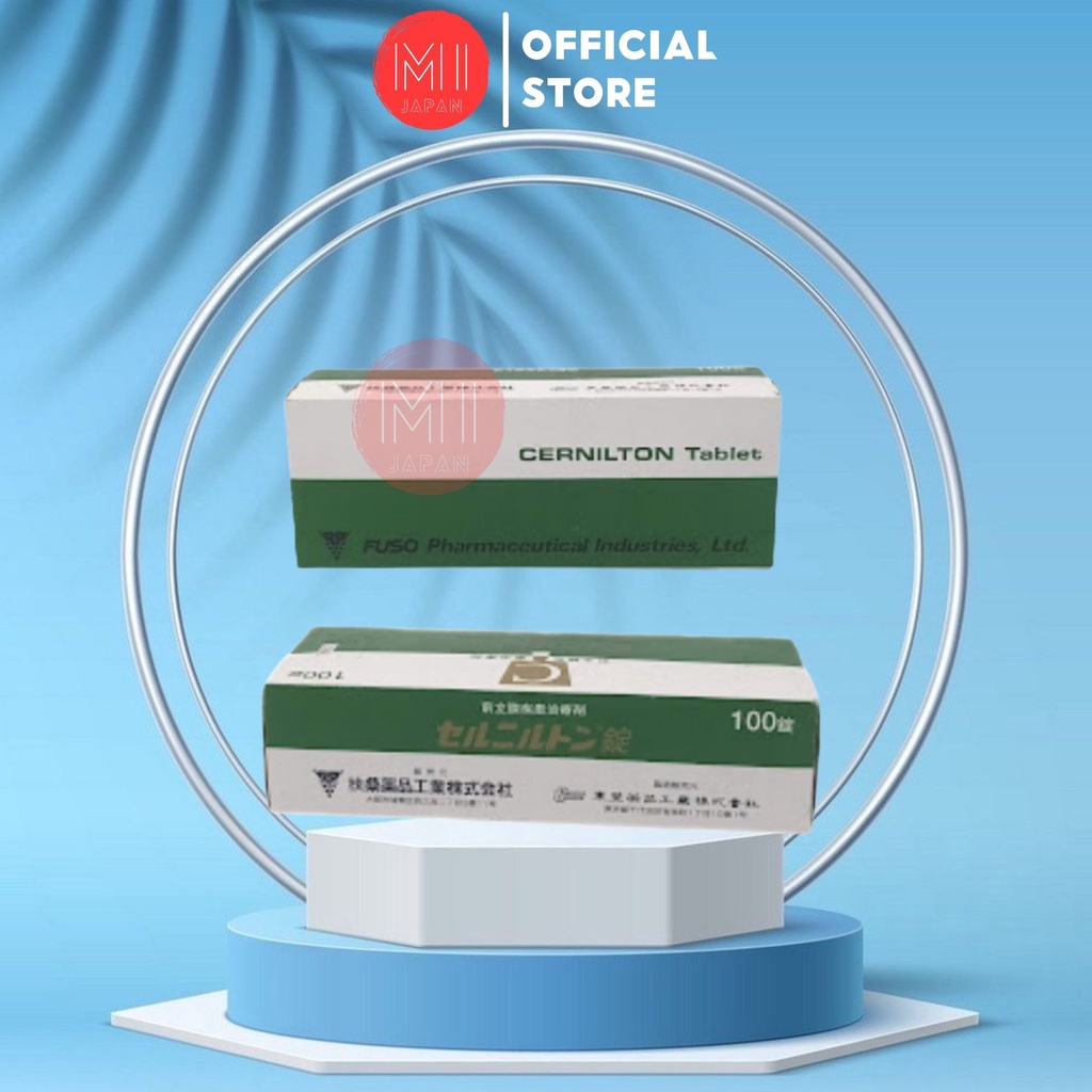 Viên uống hỗ trợ tiền liệt tuyến FUSO Cernilton Tablet - Hộp 100 viên ...