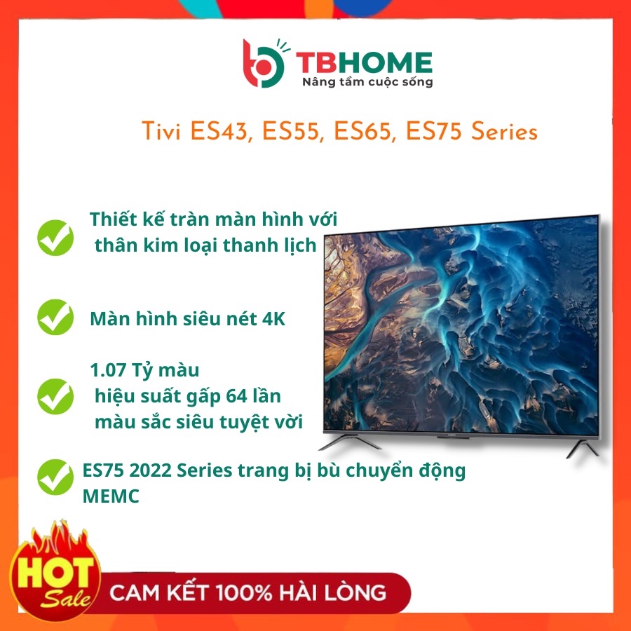 Tivi ES43, ES55, ES65, ES75 Series | Shopee Việt Nam