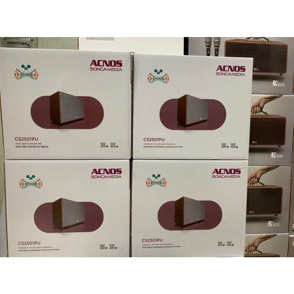 Loa Karaoke Di Động Acnos CS2501PU, Acnos CS2501, New 2022, Bảo hành chính hãng | Shopee Việt Nam