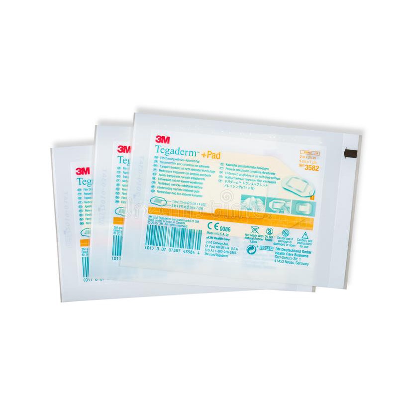 Miếng dán vết thương 3M Tegaderm +pad 3582, 50 miếng/hộp | Shopee Việt Nam