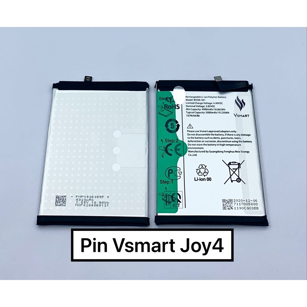 Pin Vsmart Joy4, BVSM-441 Zin | Shopee Việt Nam