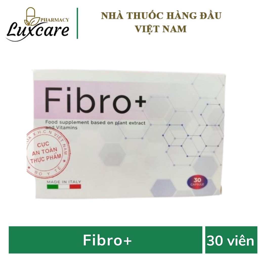 FIBRO + - Hỗ Trợ Chống Oxy Hóa, Cải Thiện Rối Loạn Kinh Nguyệt - Hộp 30 ...