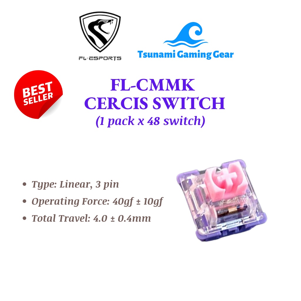 Bộ Switch Hotswap phím cơ FL-Esports CMMK Cercis switch Hàng chính hãng ...