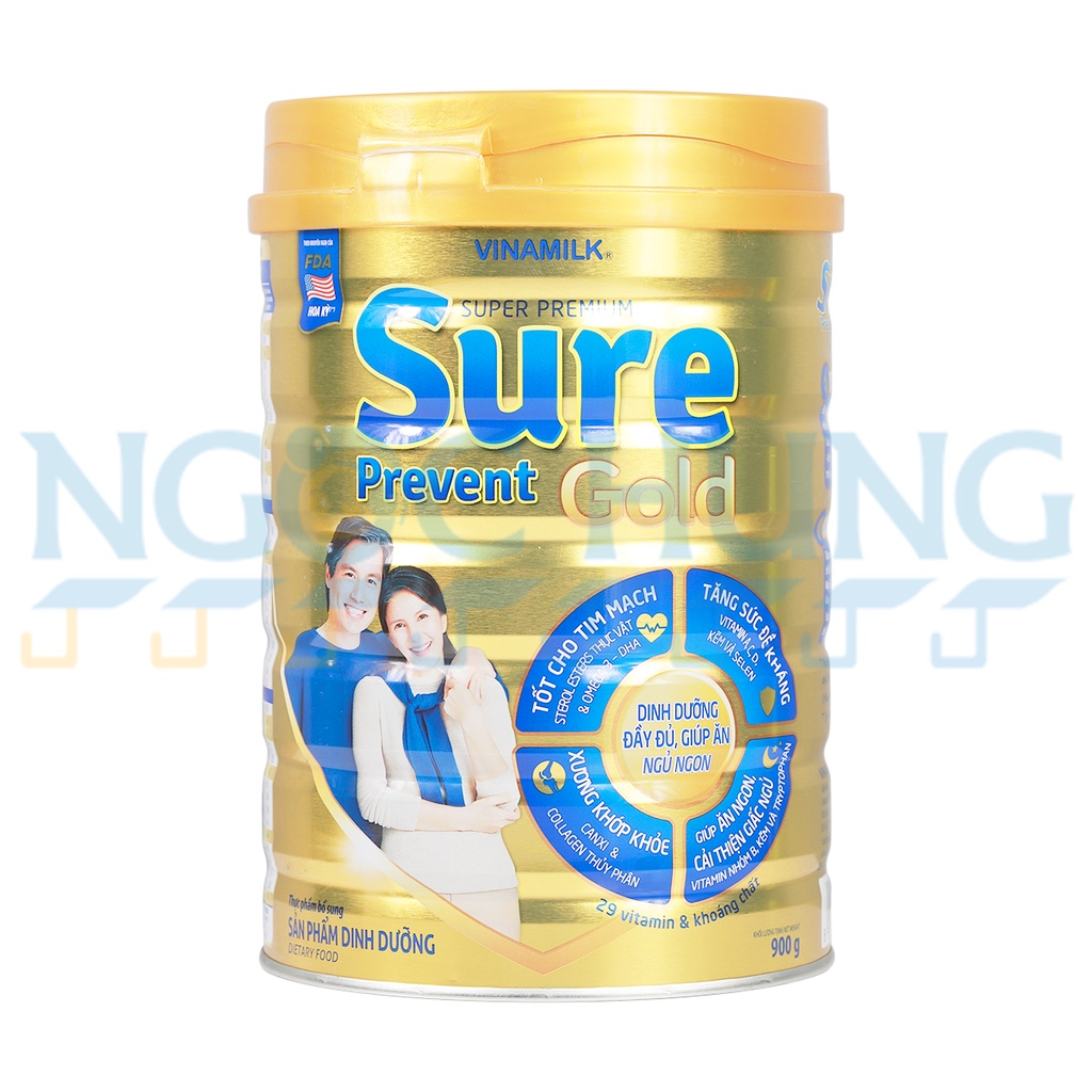 Sữa bột Vinamilk Sure Prevent Gold 900g | Shopee Việt Nam