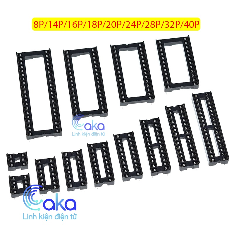 Đế gắn IC 8P/14P/16P/18P/20P/24P/28P/32P/40P các loại chuyên dụng | Shopee Việt Nam
