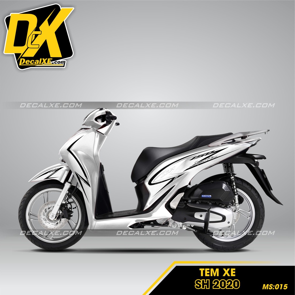 Tem Rời Dán Xe SH 2020 | Chất Liệu Decal Cao Cấp Chống Nước, Bền Màu ...