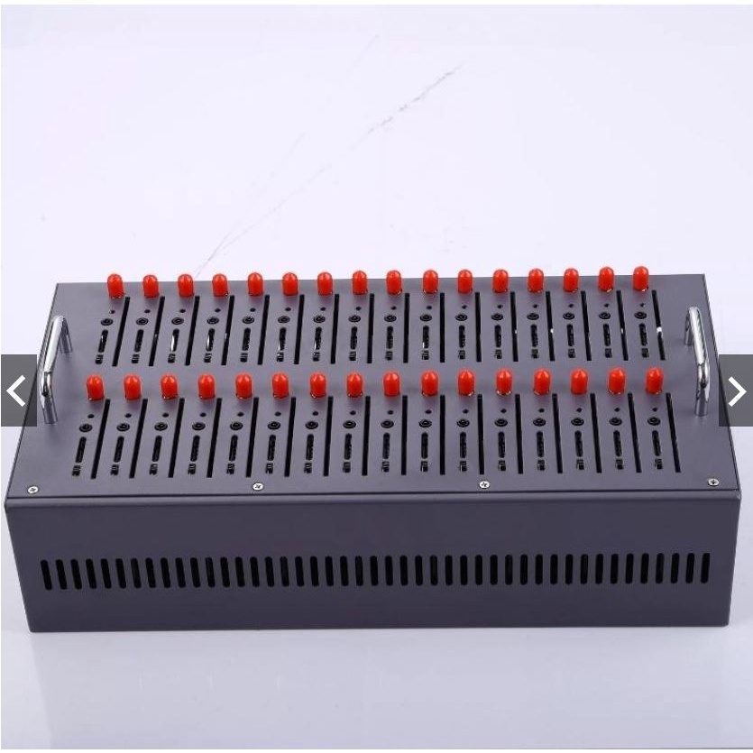 GSM MODEM 32 PORT 4G, QUETEC EC20 HC( hàng đã qua sử dụng không ghi âm ...