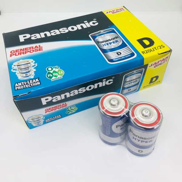 Pin Đại Panasonic Hyper R20UT-2S loại pin size D màu xanh chính hãng ...