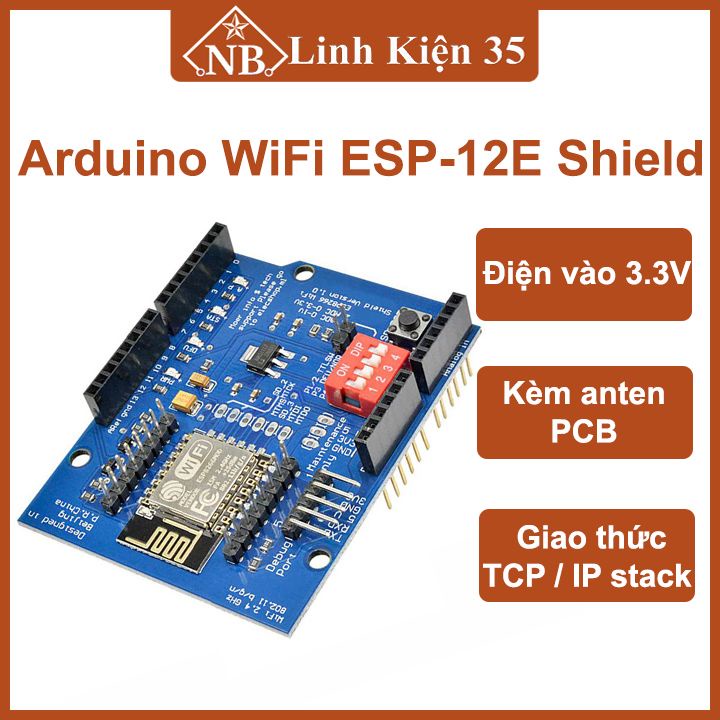 Bảng mạch Arduino WiFi ESP-12E Shield chất lượng | Shopee Việt Nam
