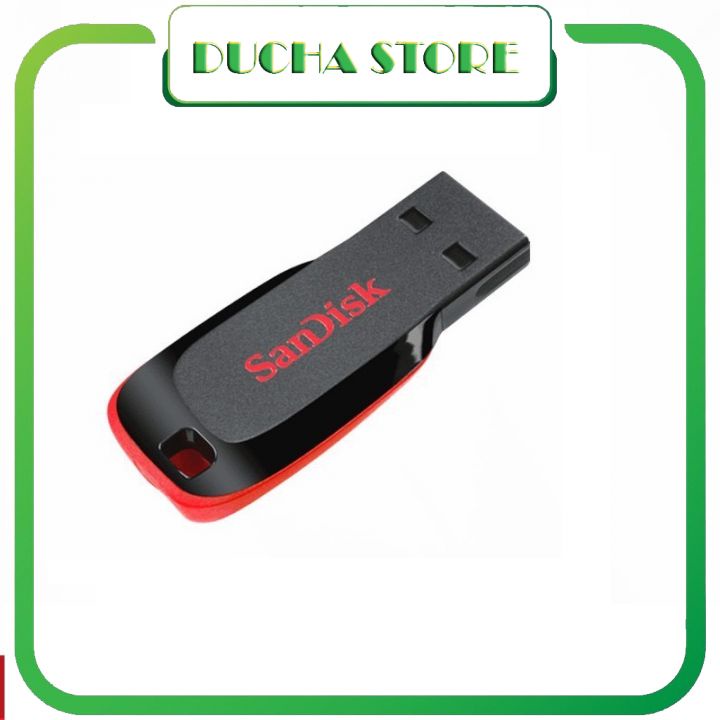 SU52 USB Sandisk Cruzer Blade CZ50 8G-16G-32G-64G-128GB | Shopee Việt Nam