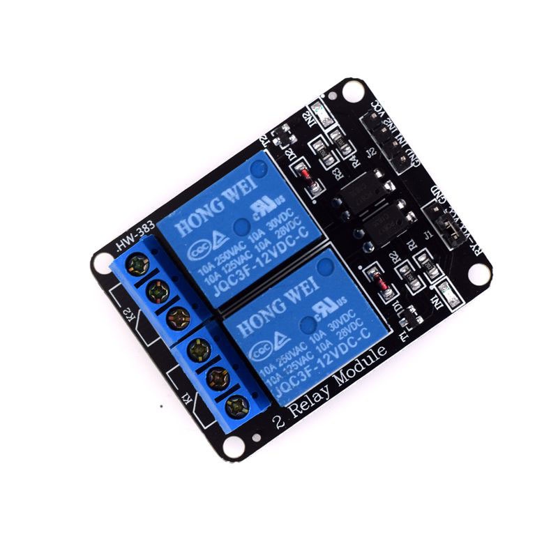 Module Relay 5VDC - Mạch Relay 5V 2 Kênh Có Octo Bảo Vệ đóng ngắt, điều ...