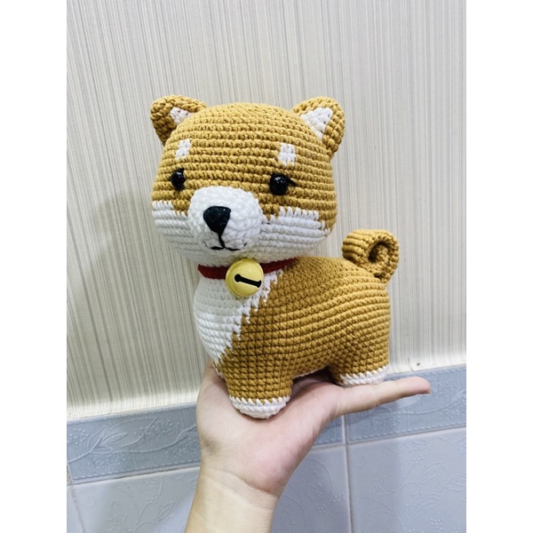 CÚN SHIBA BẰNG LEN | Shopee Việt Nam