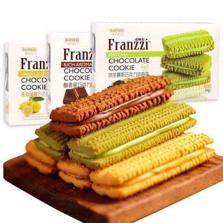 Bánh franzzi đủ 5 vị hộp 58g ăn là nghiền | Shopee Việt Nam