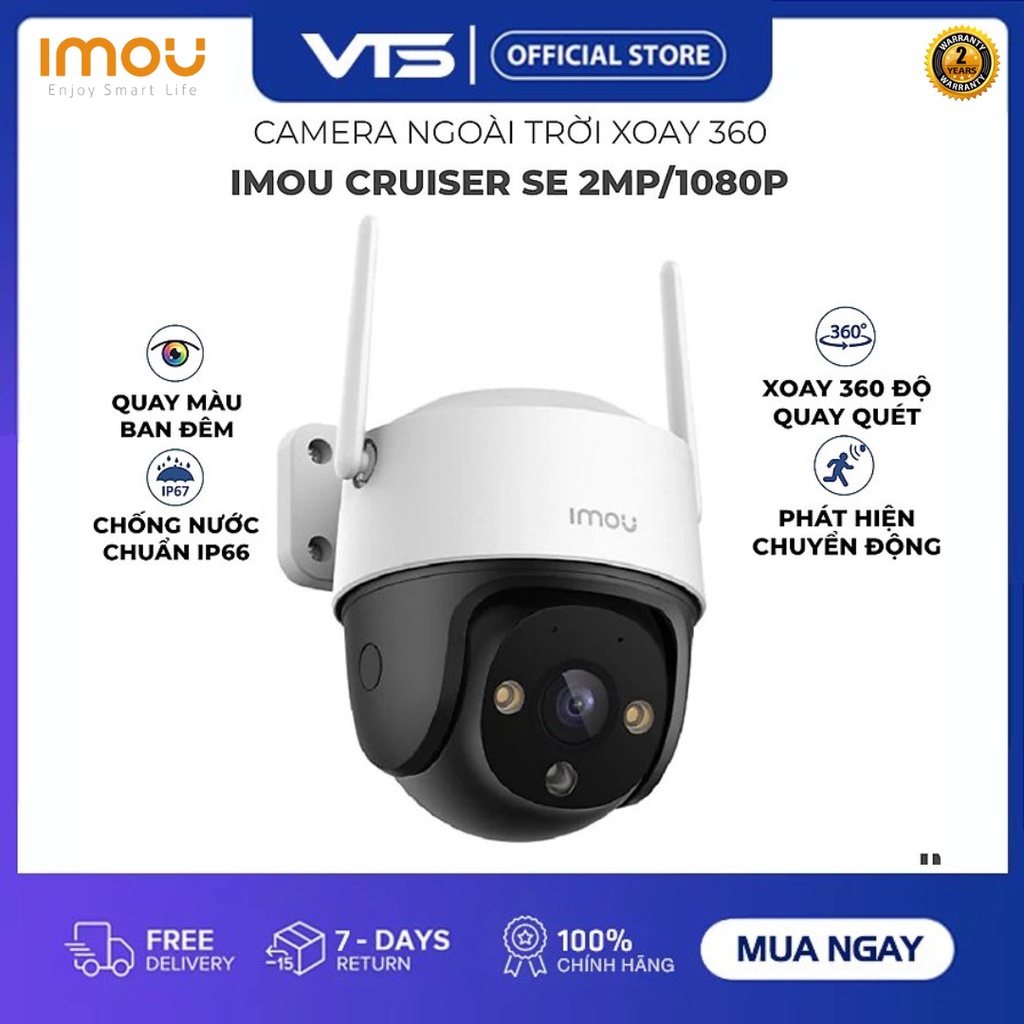 [NPP CHÍNH HÃNG] Camera IP WIFI IMOU S21FP 2.0MP, Full HD 1080P - Xoay ...