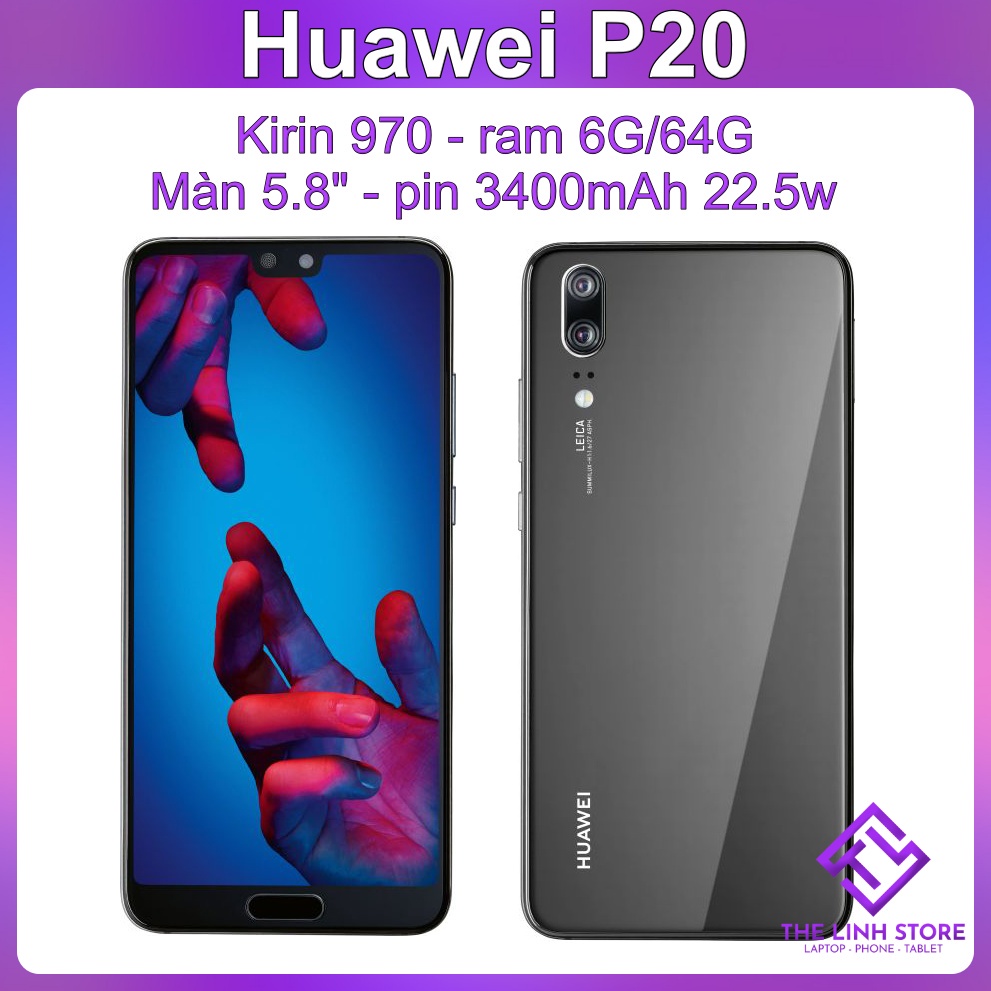 Điện thoại Huawei P20 ram 6G 64G - Kirin 970 màn 5.8 inch | Shopee Việt Nam